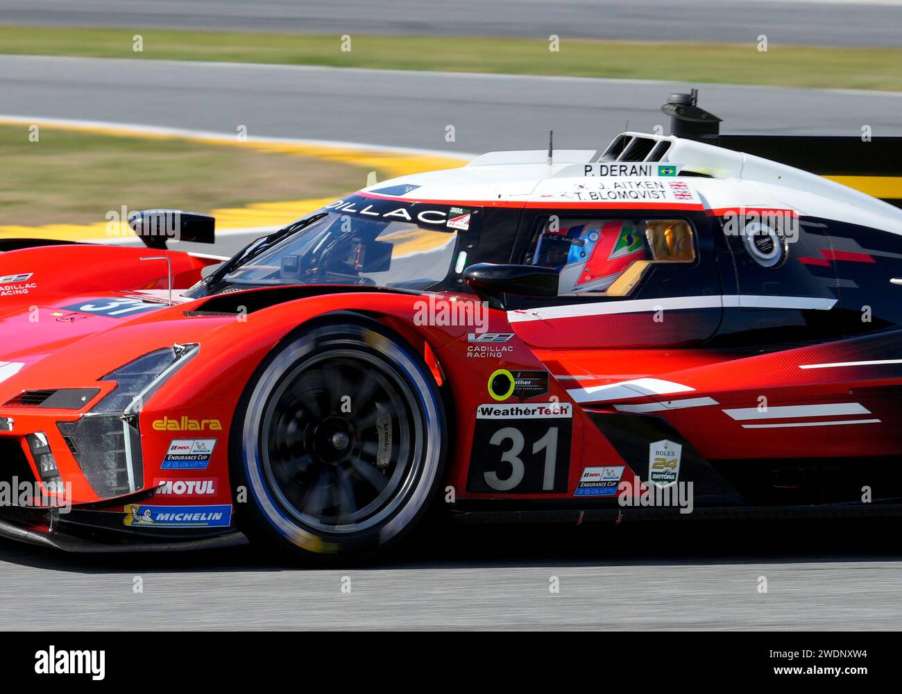 DAYTONA, FL - JANUARY 21: Pole Winner Action Express Racing (Whelen Engineering) driver Pipo ...
