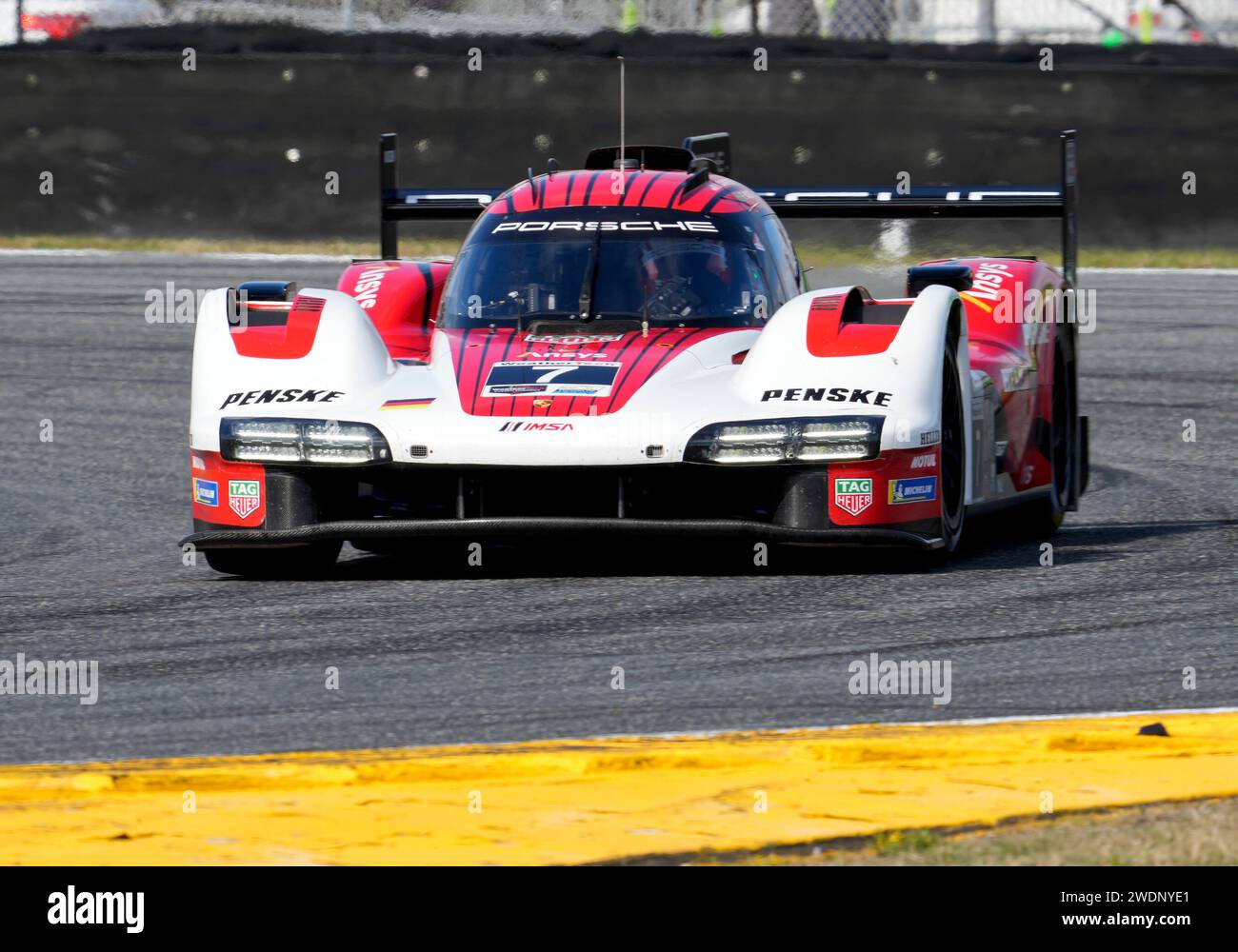 DAYTONA, FL - JANUARY 21: Porsche Penske Motorsport driver Felipe Nasr ...