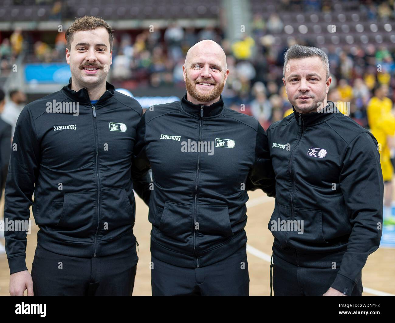 Ludwigsburg, Deutschland. 21st Jan, 2024. Benedik Loder, Benjamin Barth ...