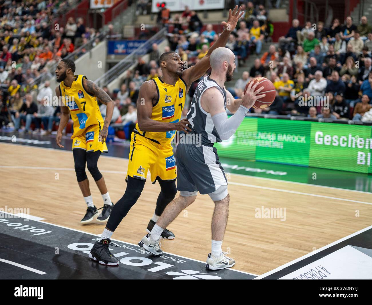 Ludwigsburg, Deutschland. 21st Jan, 2024. Yorman Polas Bartolo (MHP ...