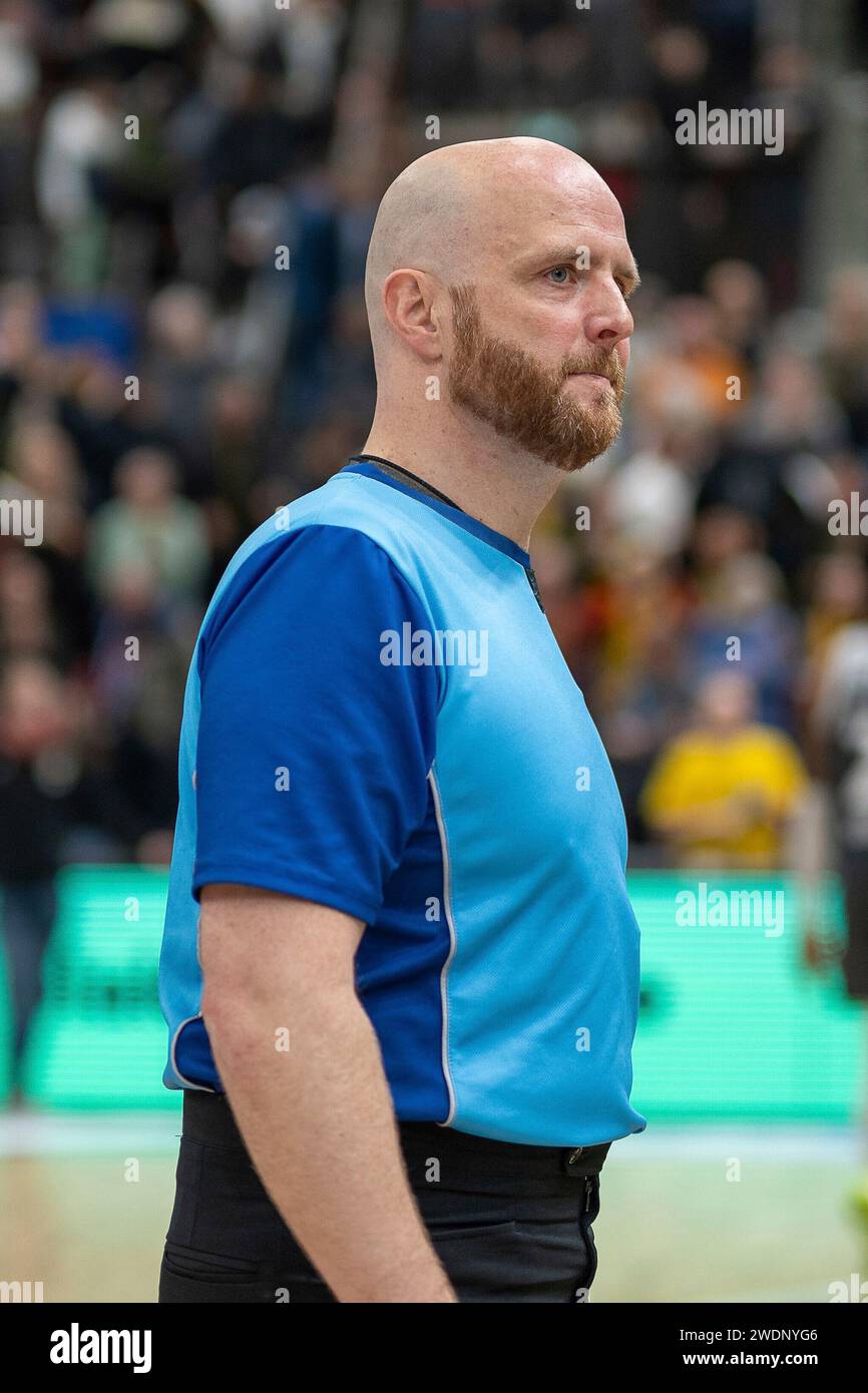 Ludwigsburg, Deutschland. 21st Jan, 2024. Banjamin Barth, GER, MHP ...