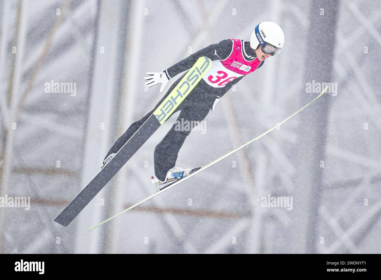 Alpensia Ski jumping centre, Pyeongchang, South Korea. 20th Jan, 2024 ...