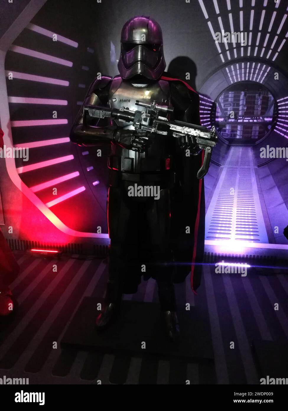 Leon, Mexico. Jan 21, 2024. Captain Phasma in Star Wars Exhibit during ...