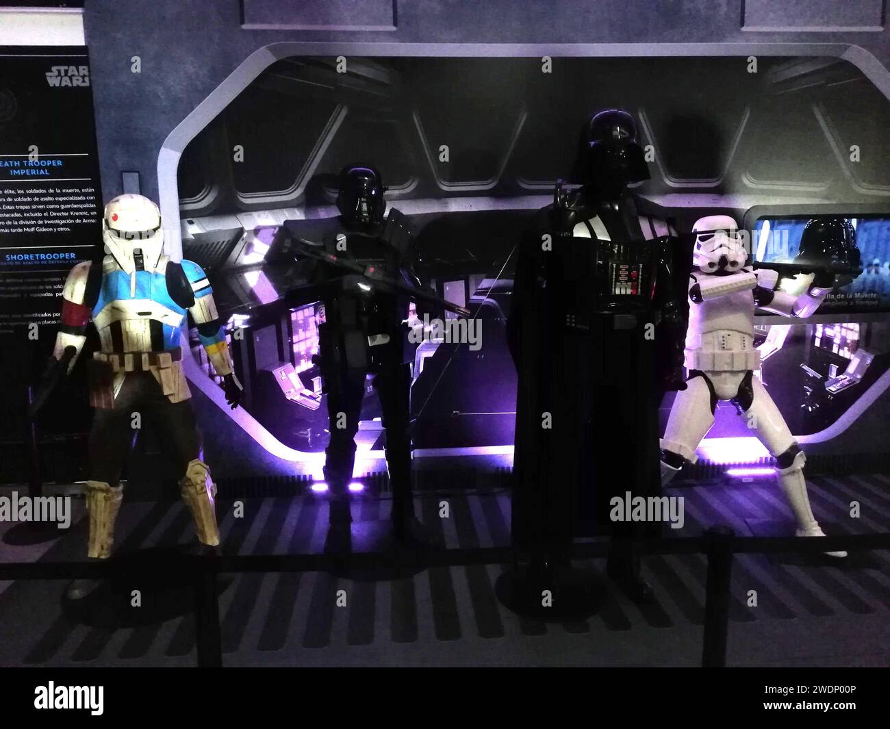 Leon, Mexico. Jan 21, 2024. Darth Vader and imperial troopers in Star ...