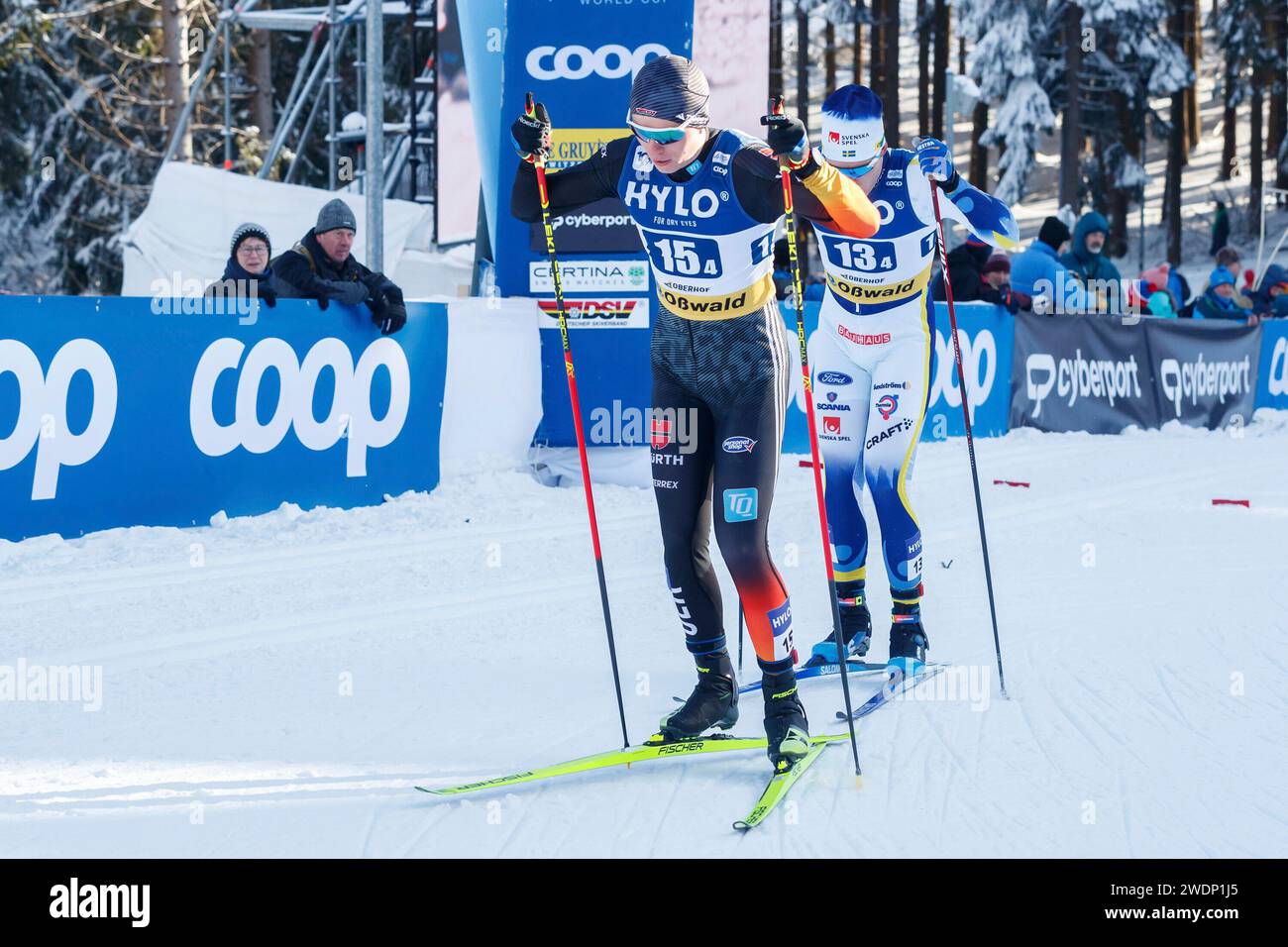 Oberhof, Deutschland. 21st Jan, 2024. Marius Kastner (GER, Deutschland ...