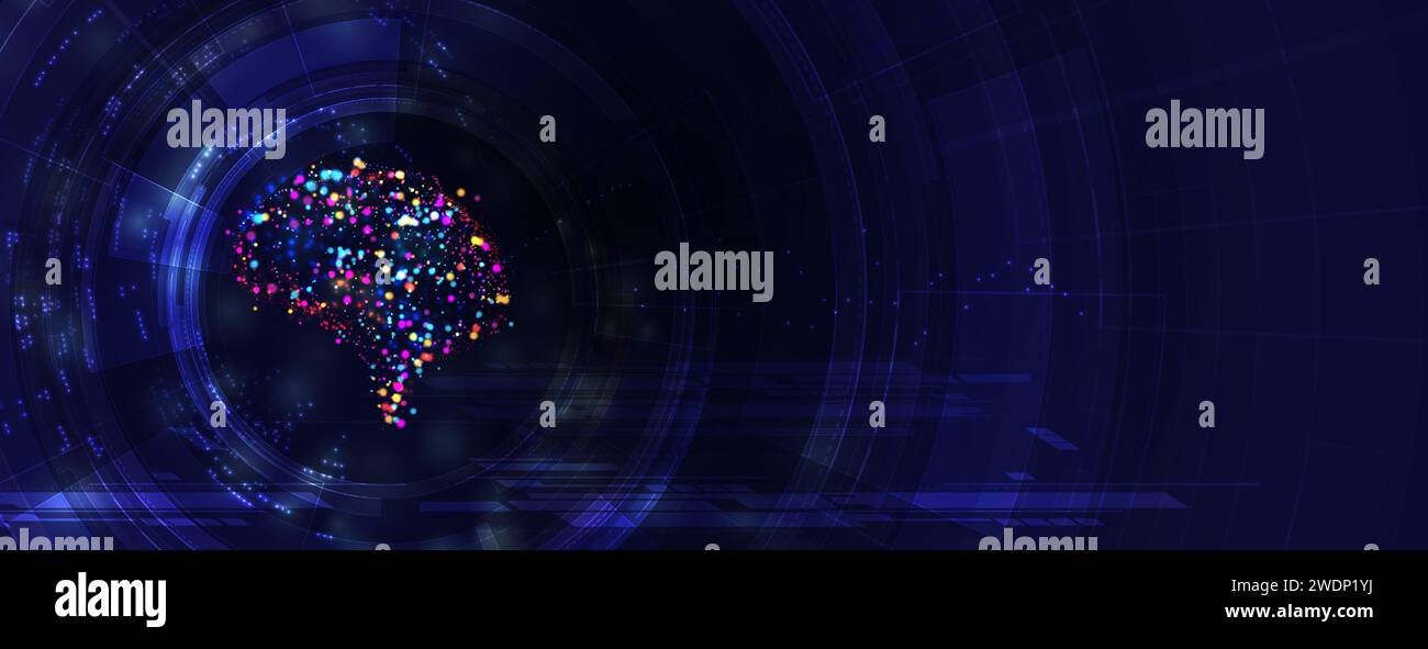 Abstract Artificial intelligence. Cloud computing. Machine learning ...