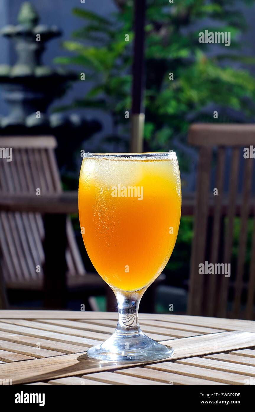 Es Sinom is a drink made from young tamarind leaves which are boiled ...