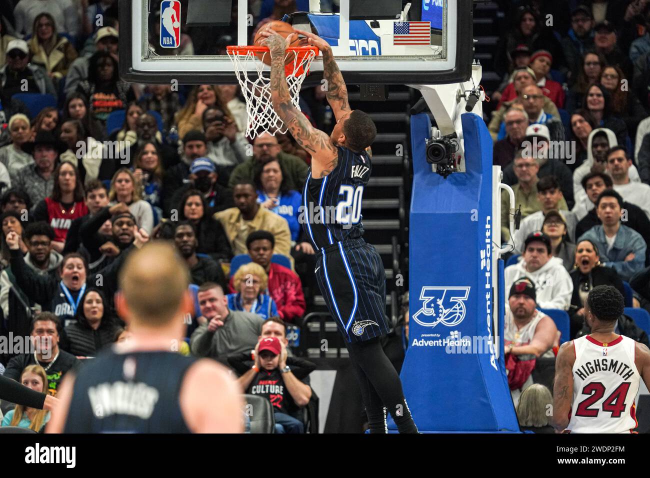 Orlando, Florida, USA, January 31, 2024, Orlando Magic player Markelle ...