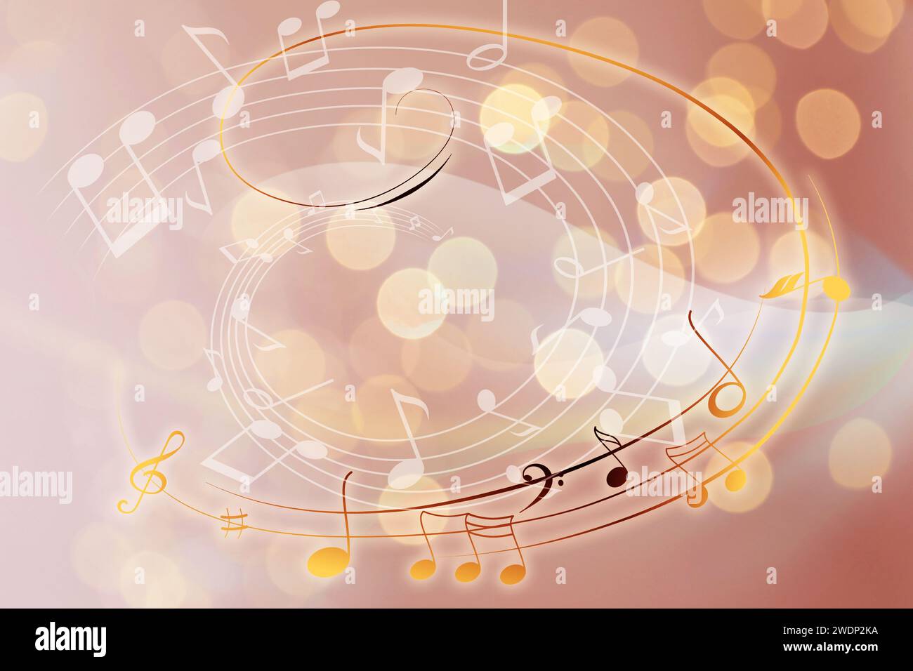 Happy birthday music notes hi-res stock photography and images - Alamy