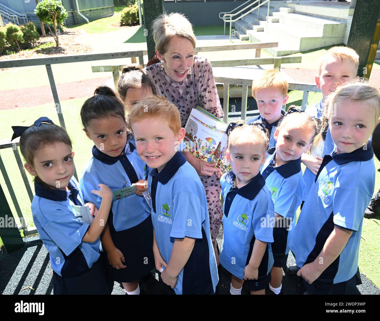 Brisbane, Australia. 22nd Jan, 2024. Queensland Education Minister Di ...