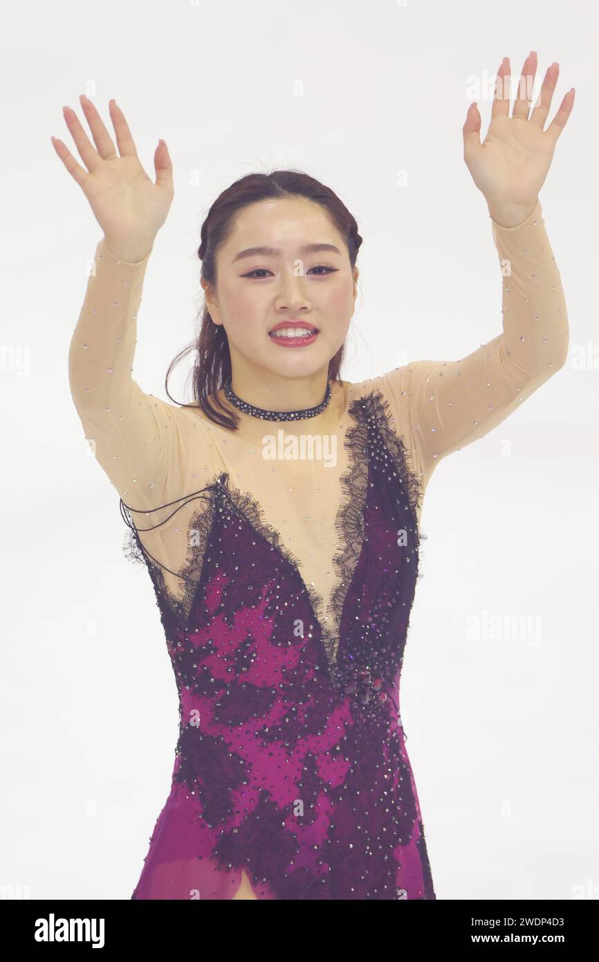Tokyo, Japan. 19th Jan, 2024. Wakaba Higuchi Figure Skating : Prince ...