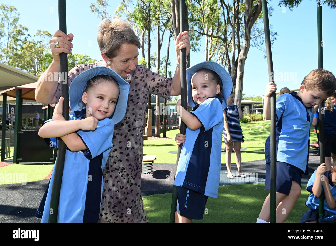 Brisbane, Australia. 22nd Jan, 2024. Queensland Education Minister Di ...