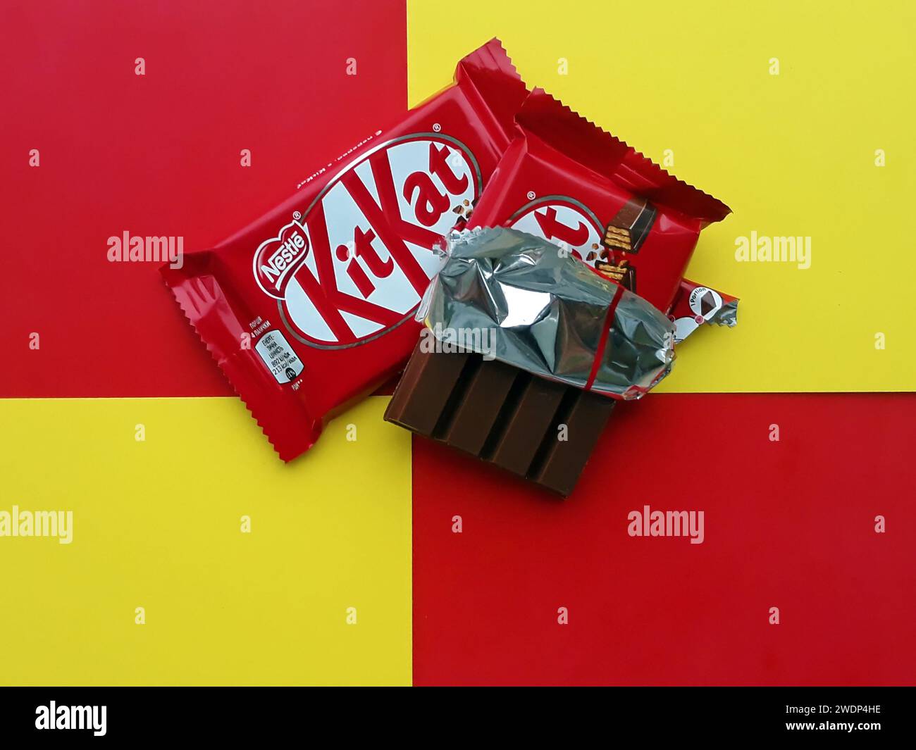 Big kit kat bar hi-res stock photography and images - Alamy