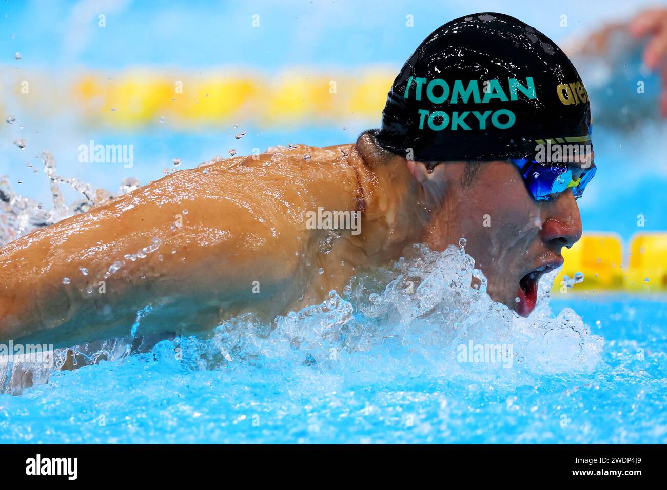 Tokyo Aquatics Centre, Tokyo, Japan. 19th Jan, 2024. Tomoru Honda ...