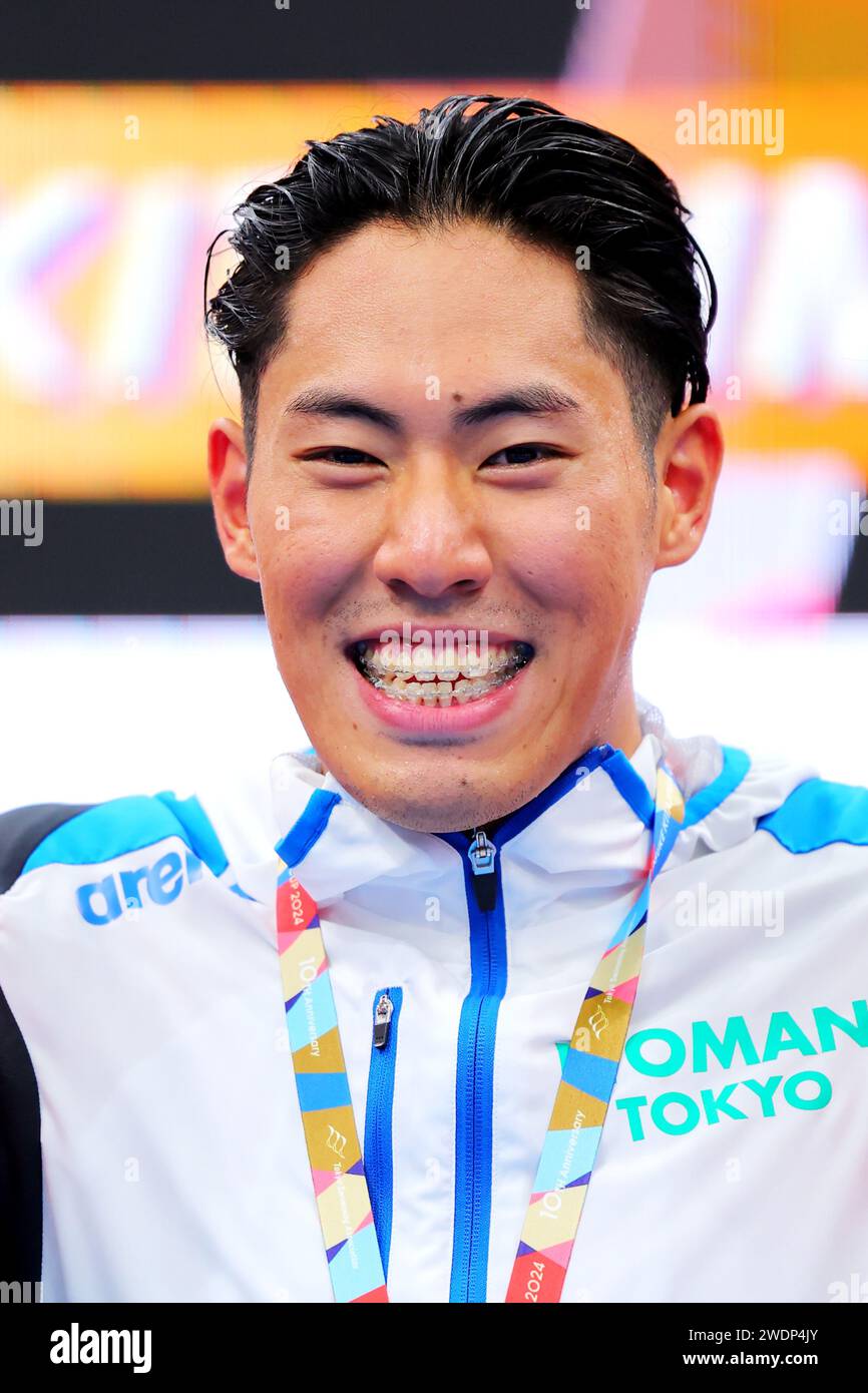 Tokyo Aquatics Centre, Tokyo, Japan. 19th Jan, 2024. Tomoru Honda ...