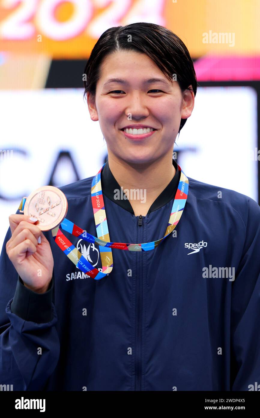 Tokyo Aquatics Centre, Tokyo, Japan. 19th Jan, 2024. Waka Kobori ...