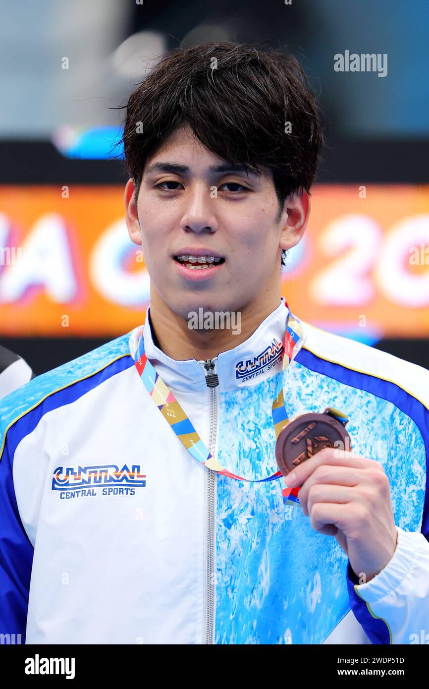 Tokyo Aquatics Centre, Tokyo, Japan. 19th Jan, 2024. Hidenari Mano, JANUARY 19, 2024 - Swimming ...