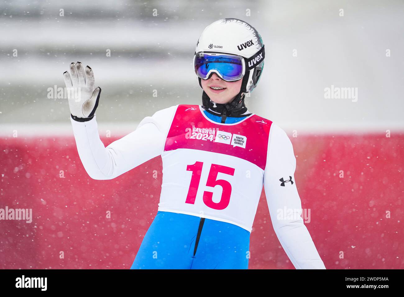 Alpensia Ski jumping centre, Pyeongchang, South Korea. 20th Jan, 2024 ...