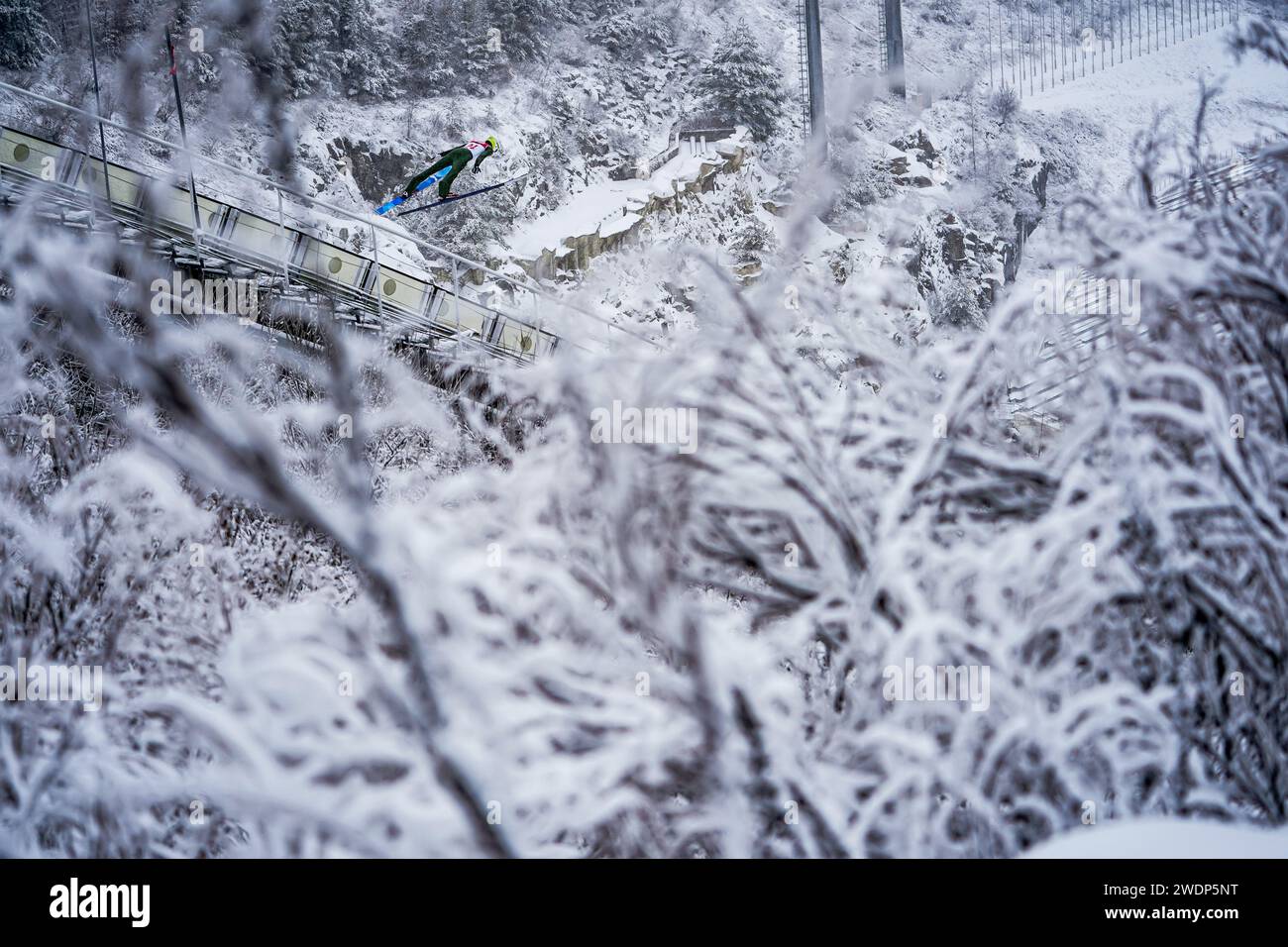 Alpensia Ski jumping centre, Pyeongchang, South Korea. 20th Jan, 2024 ...