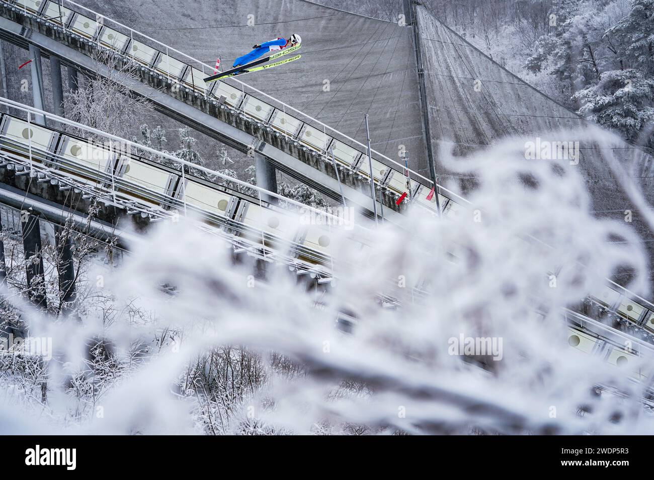 Alpensia Ski jumping centre, Pyeongchang, South Korea. 20th Jan, 2024 ...