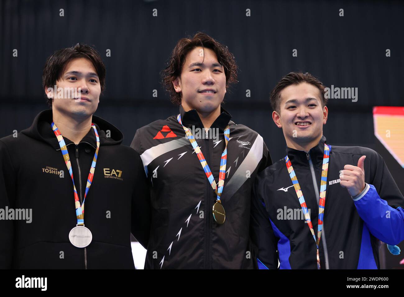 (L to R) Katsumi Nakamura, Katsuhiro Matsumoto, Kaiya Seki, JANUARY 20 ...