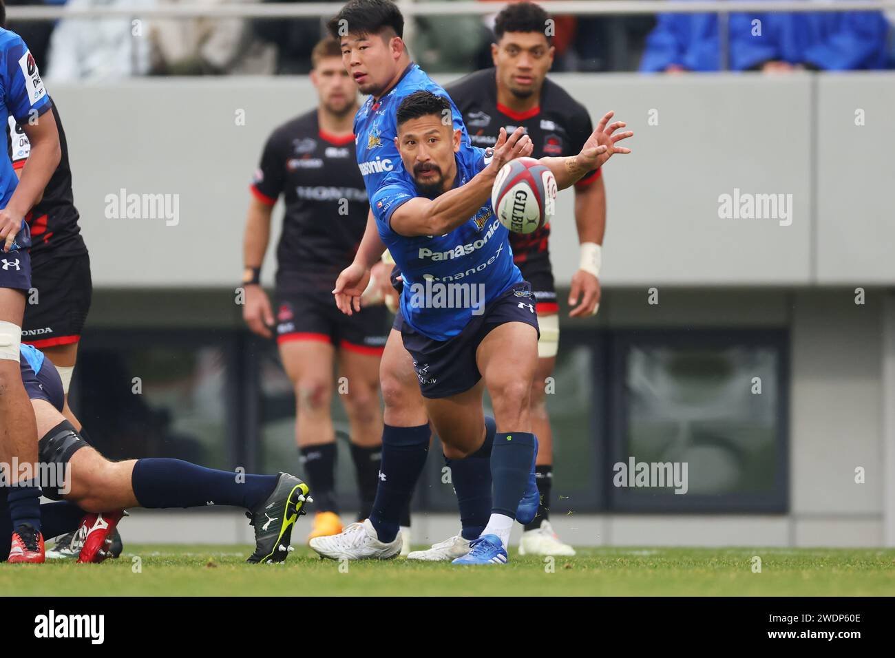 Kumagaya Rugby Stadium, Saitama, Japan. 20th Jan, 2024. Keisuke Uchida ...