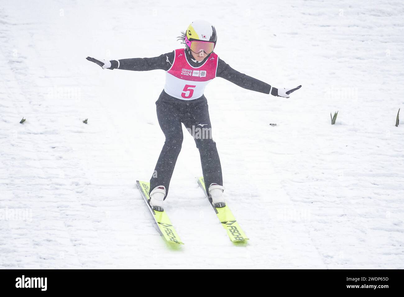 Alpensia Ski jumping centre, Pyeongchang, South Korea. 20th Jan, 2024 ...