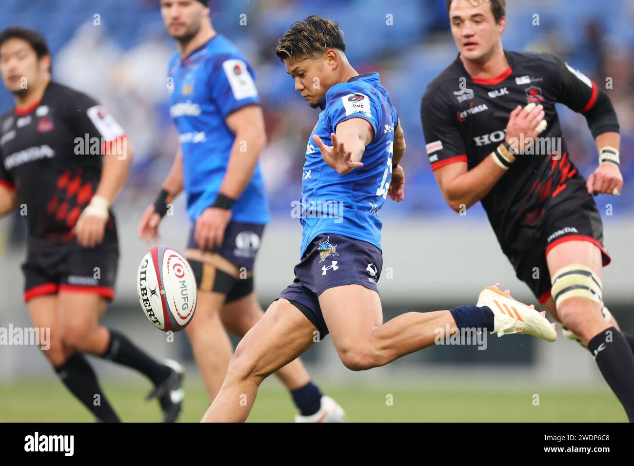 Kumagaya Rugby Stadium, Saitama, Japan. 20th Jan, 2024. Kyohei Yamasawa ...