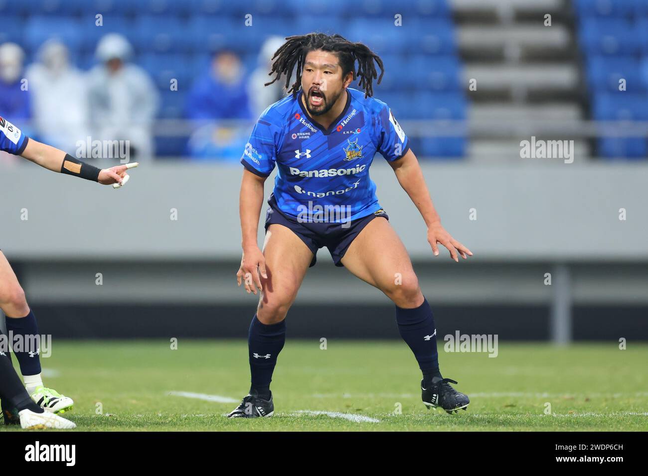 Kumagaya Rugby Stadium, Saitama, Japan. 20th Jan, 2024. Shota Horie ...