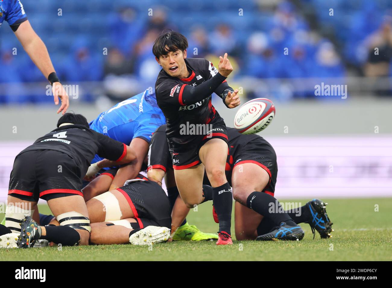 Kumagaya Rugby Stadium, Saitama, Japan. 20th Jan, 2024. Shogo Nezuka ...