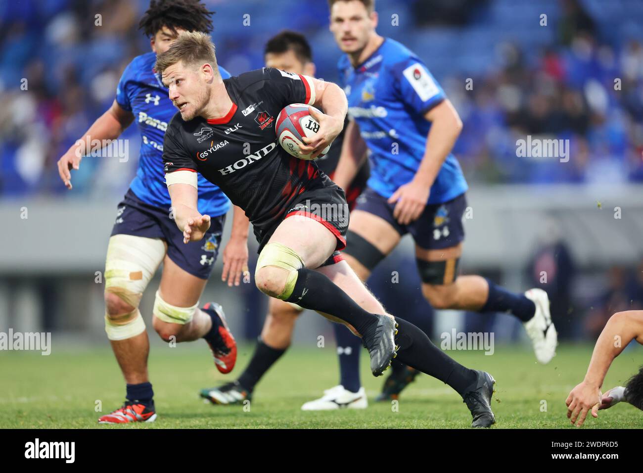Kumagaya Rugby Stadium, Saitama, Japan. 20th Jan, 2024. Clinton Knox ...