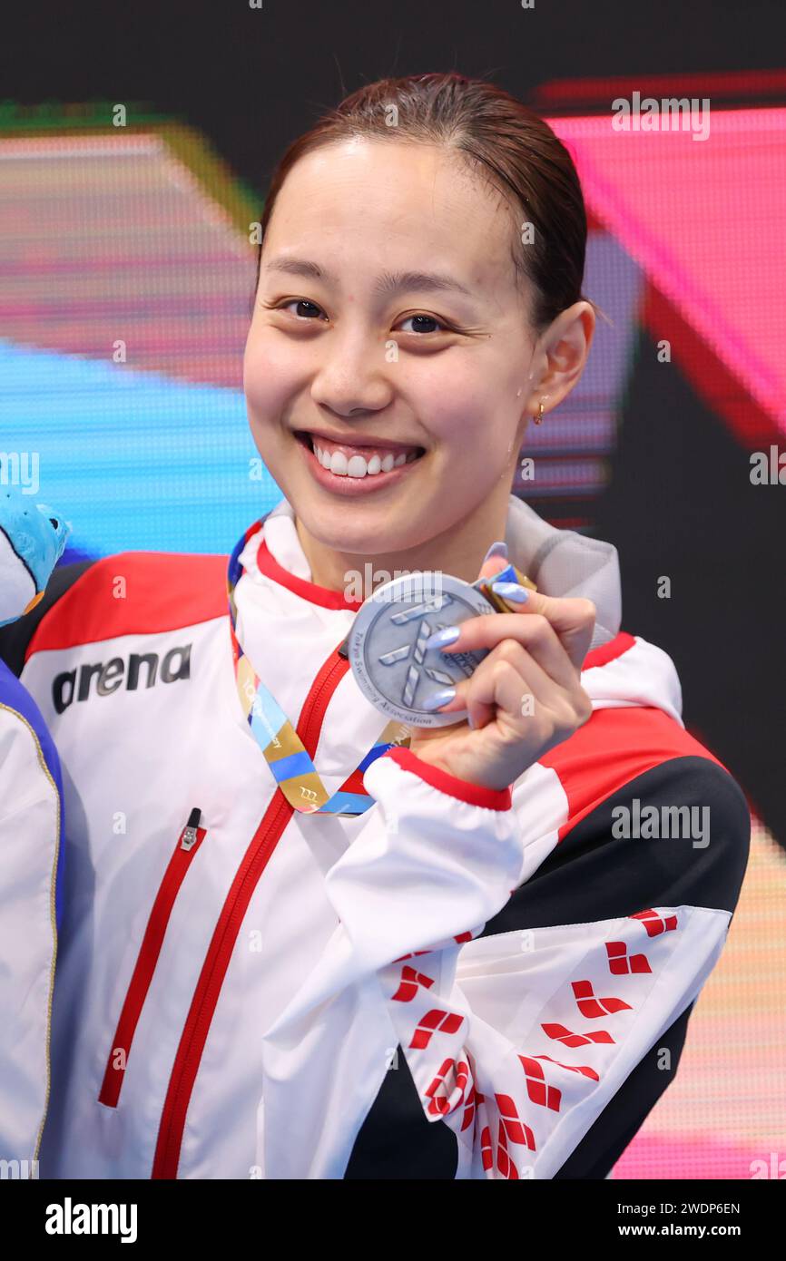 Tokyo Aquatics Centre, Tokyo, Japan. 20th Jan, 2024. Runa Imai, JANUARY 20, 2024 - Swimming ...