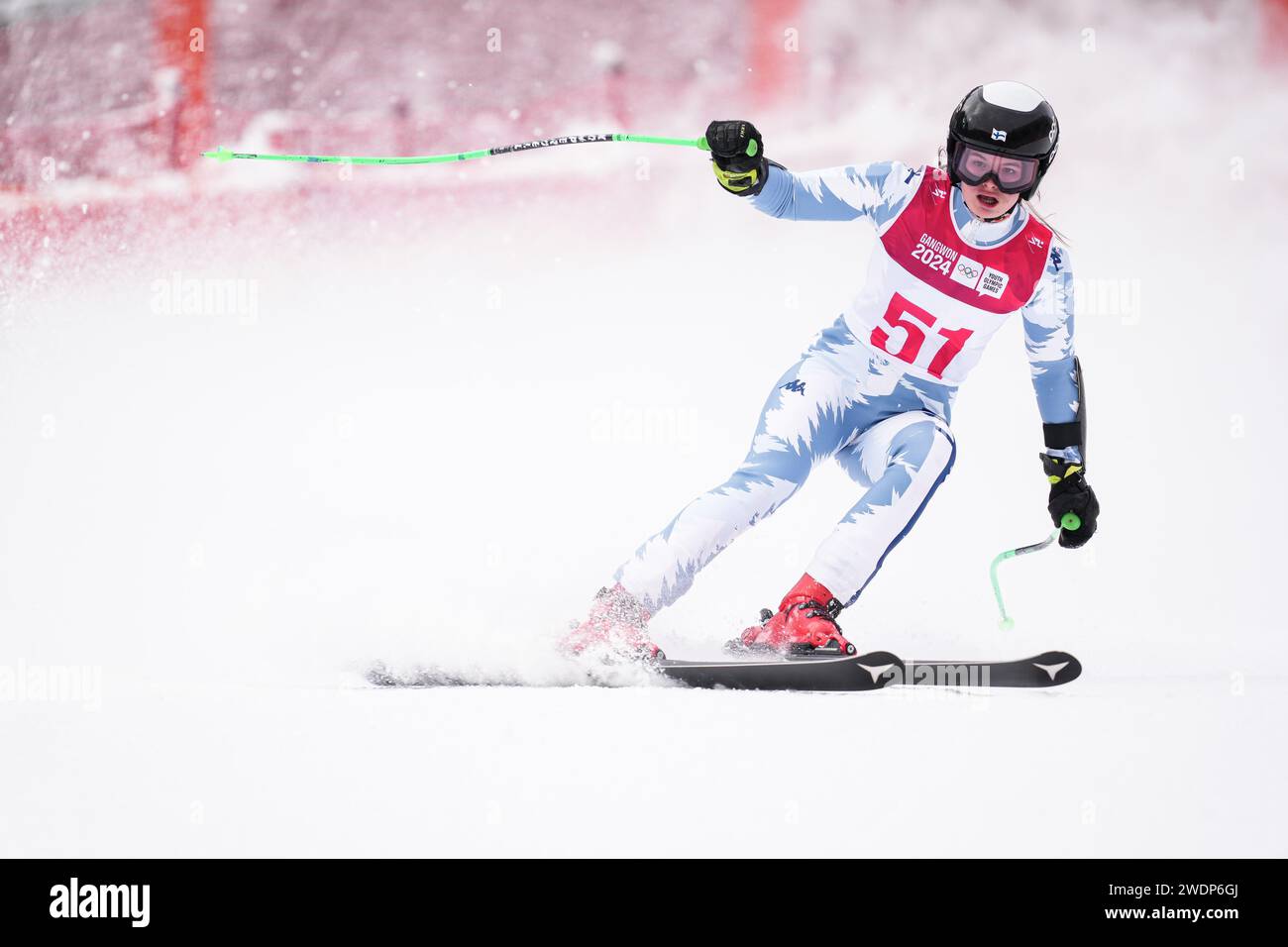 Jeongseon High 1 Ski Resort, Jeongseon, South Korea. 21st Jan, 2024 ...