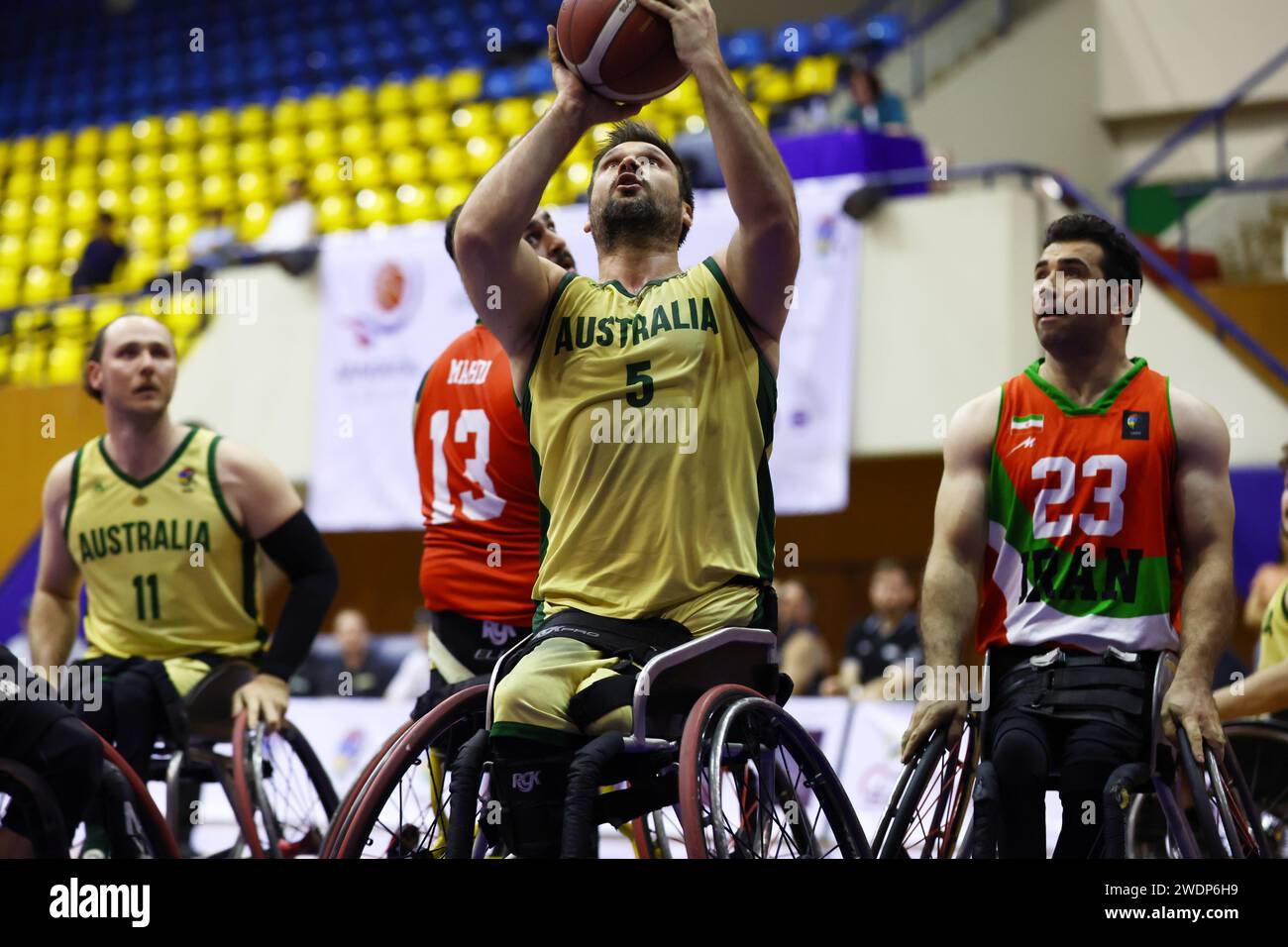 Bangkok, Thailand. 20th Jan, 2024. Bill LATHAM (AUS) Wheelchair ...