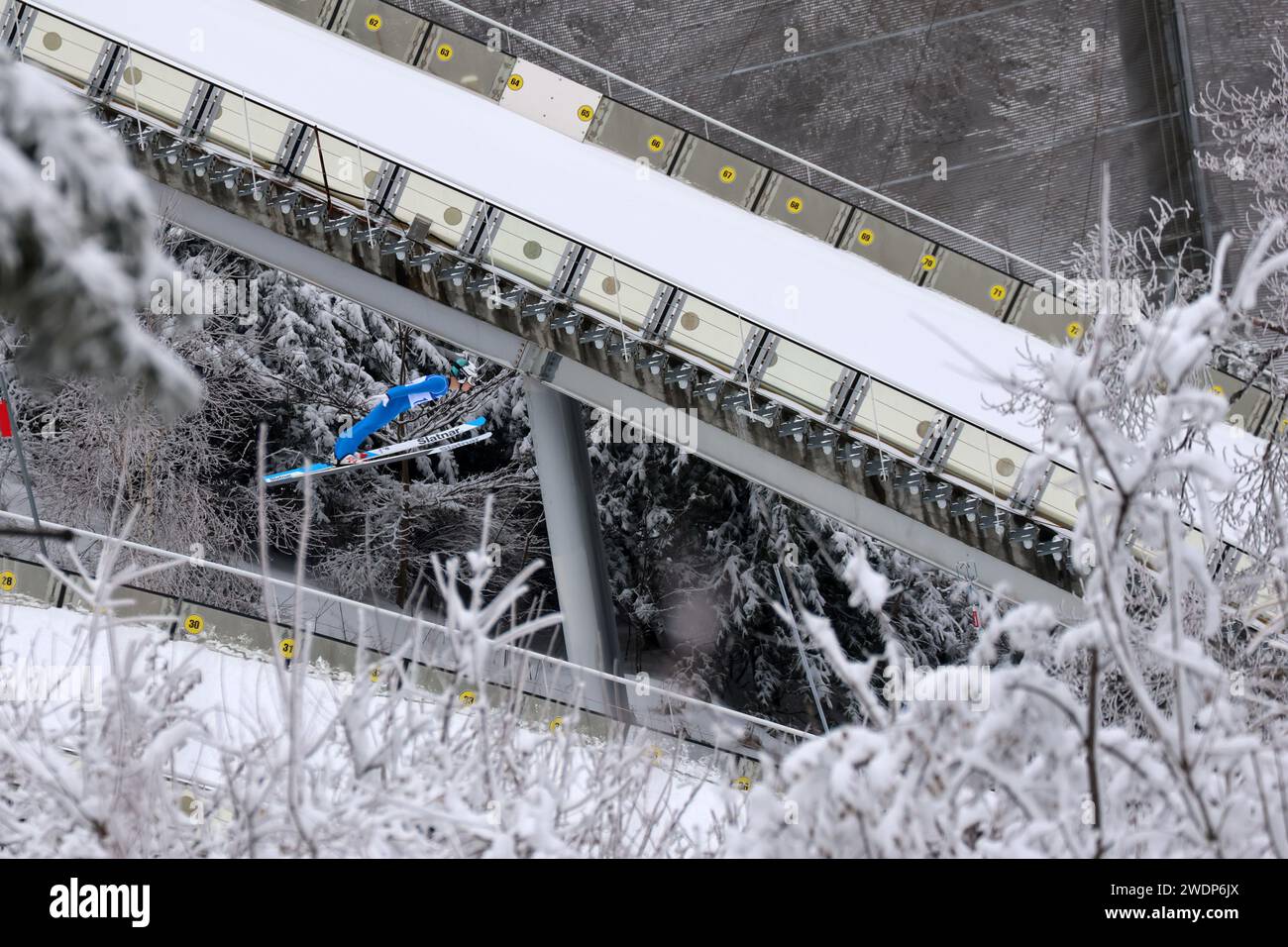 Alpensia Ski jumping centre, Pyeongchang, South Korea. 21st Jan, 2024 ...