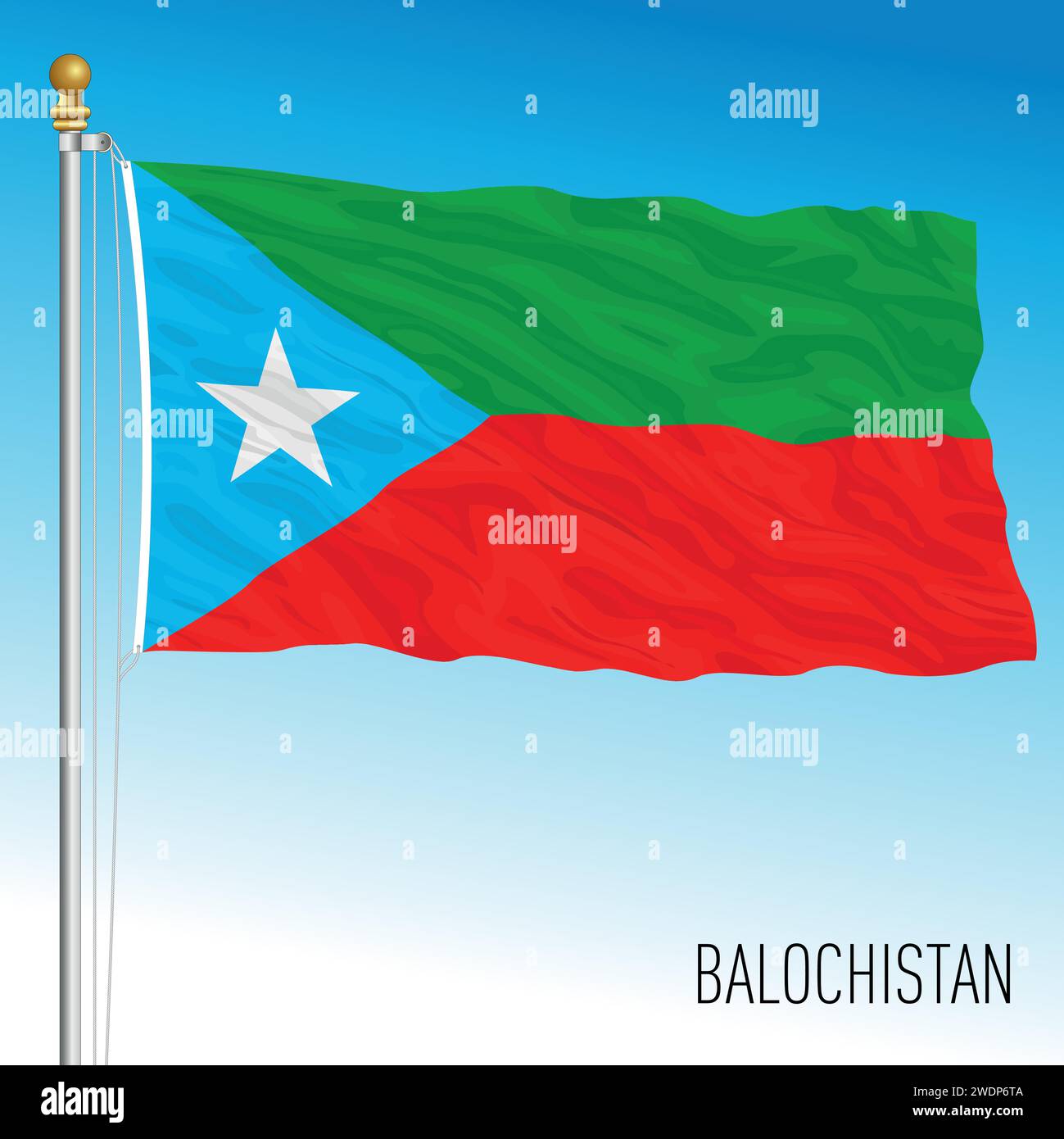 Balochistan flag hi-res stock photography and images - Alamy