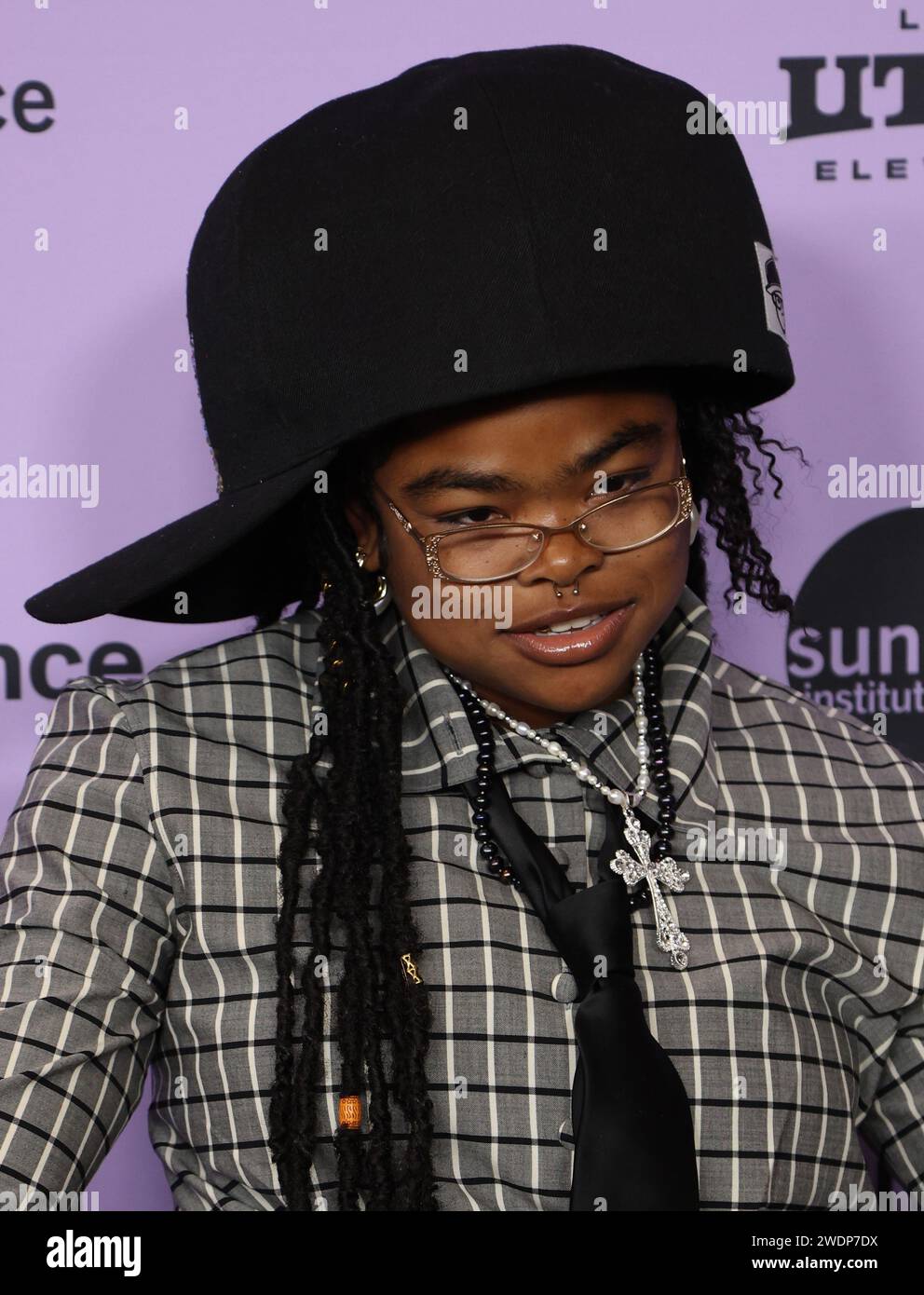 Park City, USA. 20th Jan, 2024. Kerrice Brooks arriving to the “My Old ...