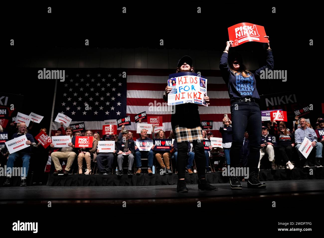 Supporters of Republican presidential candidate former UN Ambassador ...