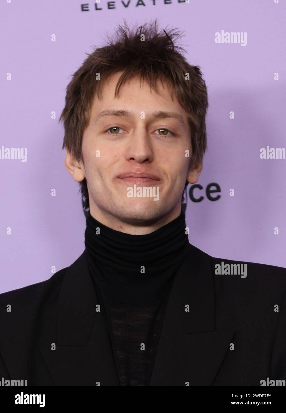 Park City, USA. 20th Jan, 2024. Percy Hynes White arriving to the “My ...