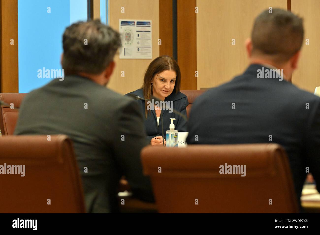 Canberra, Australia. 22nd Jan, 2024. Jacqui Lambie Network Senator ...