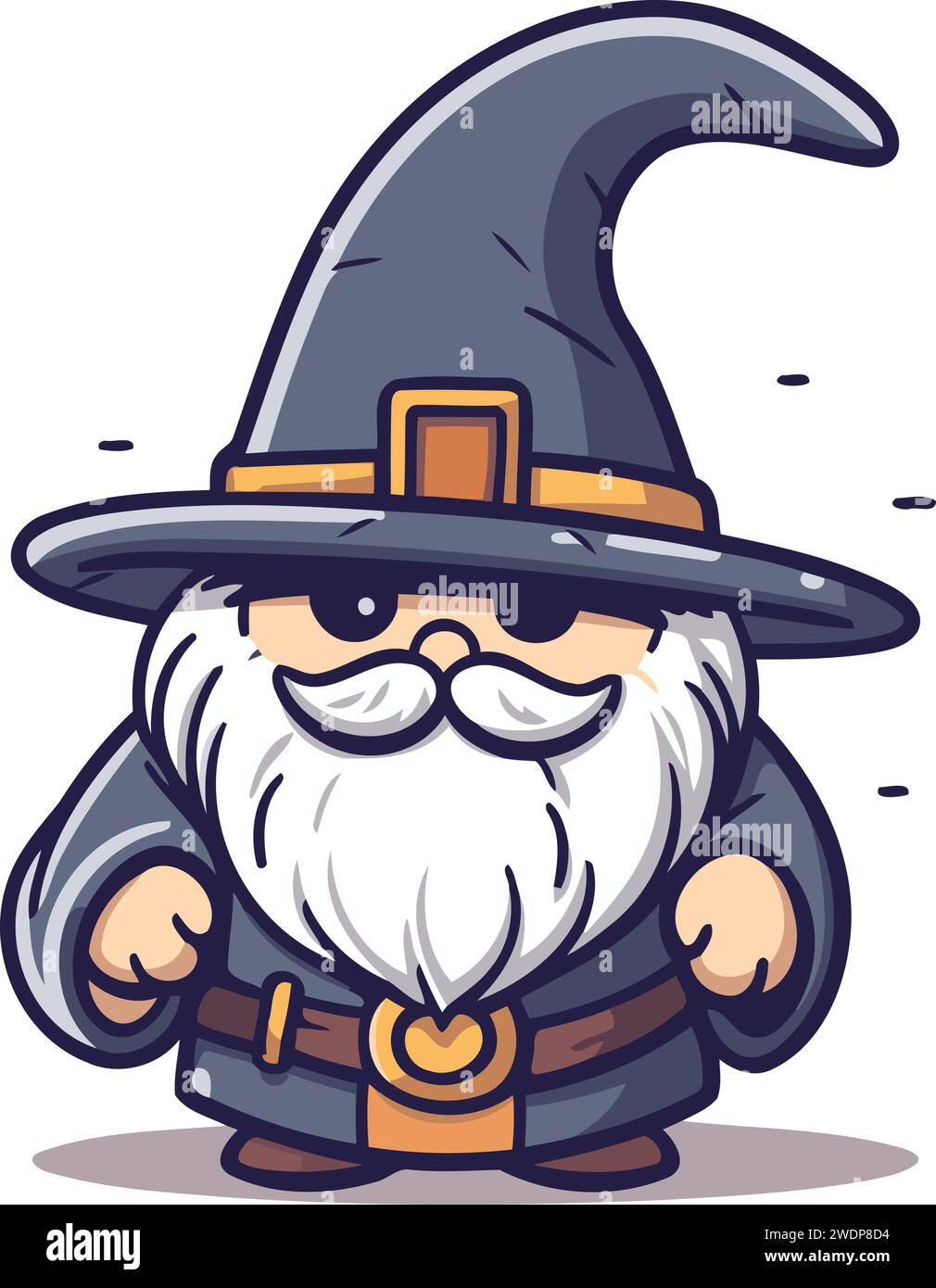 Wizard cartoon hi-res stock photography and images - Alamy