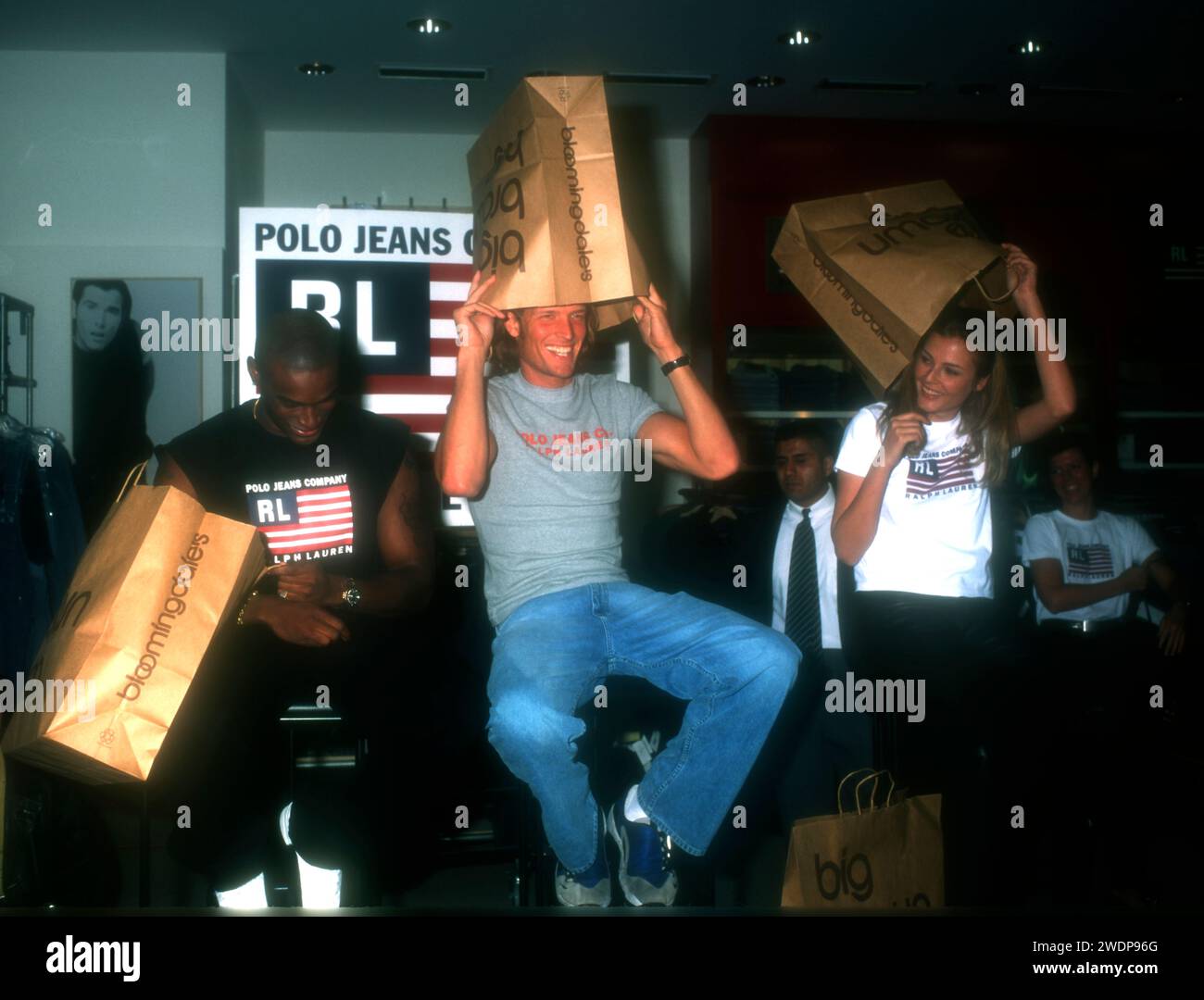 Los Angeles, California, USA 7th December 1996 (L-R) Model Tyson ...