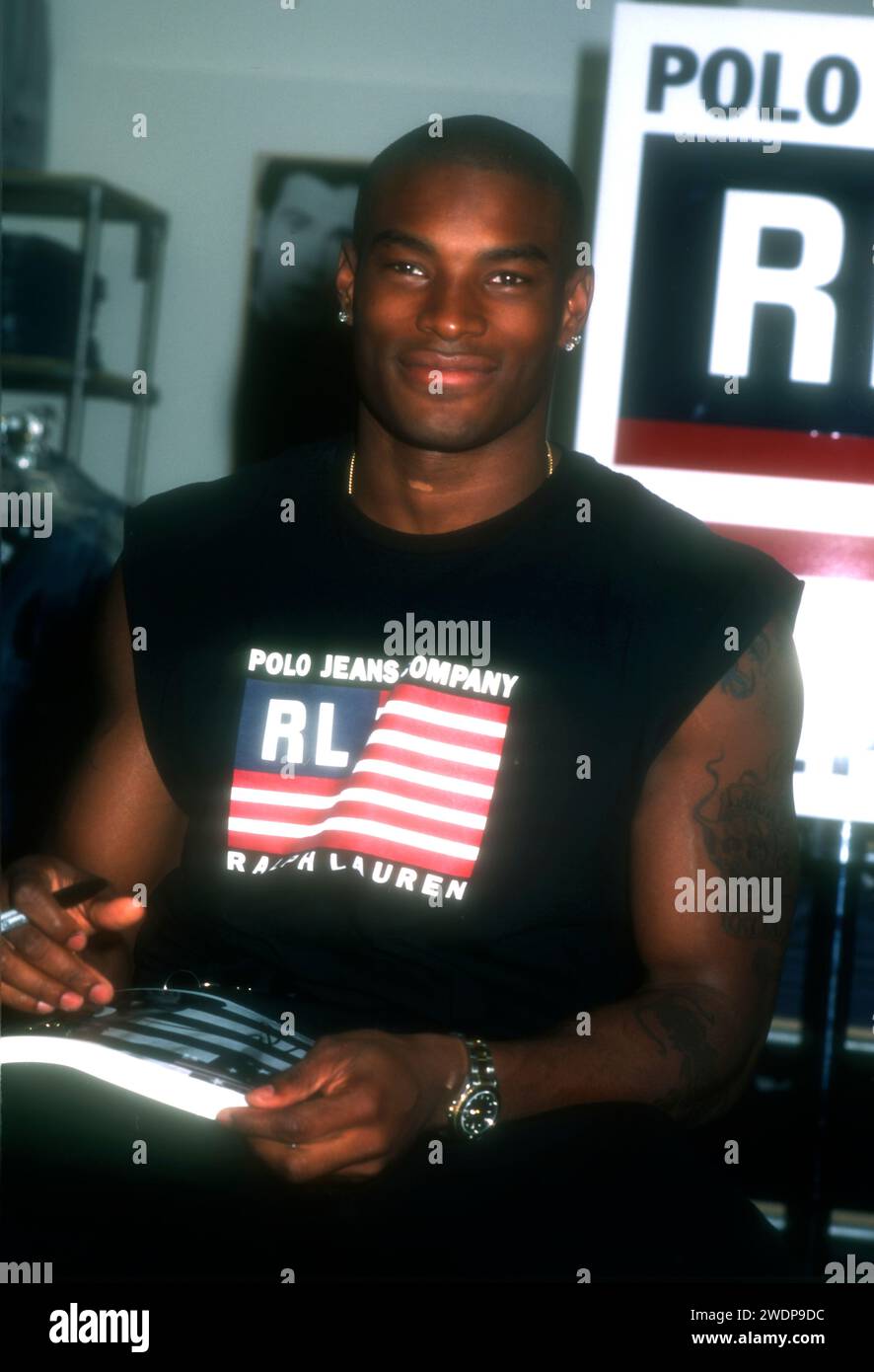 Los Angeles, California, USA 7th December 1996 Model Tyson Beckford ...
