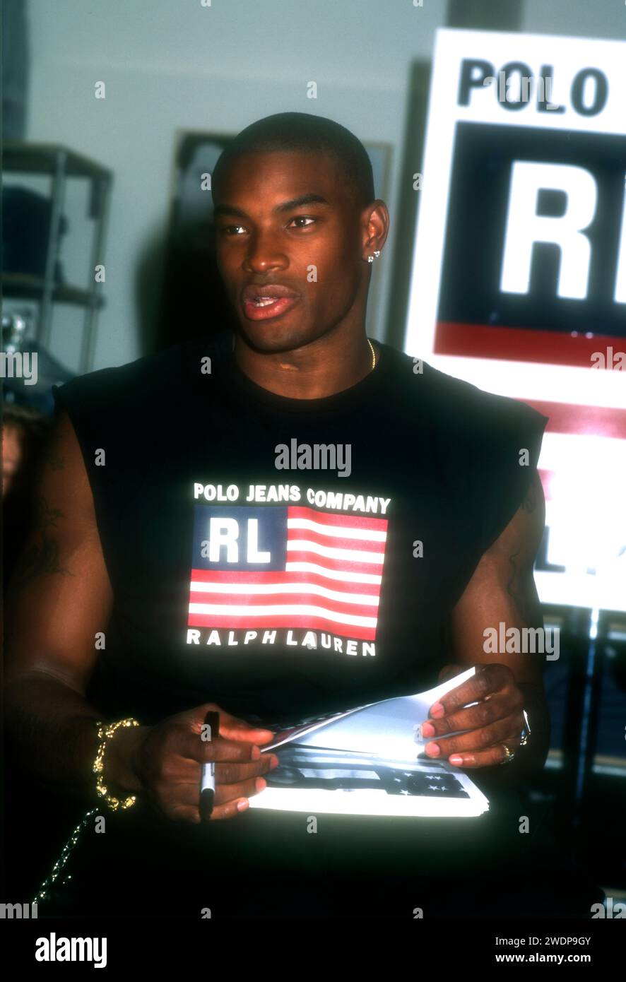 Los Angeles, California, USA 7th December 1996 Model Tyson Beckford ...