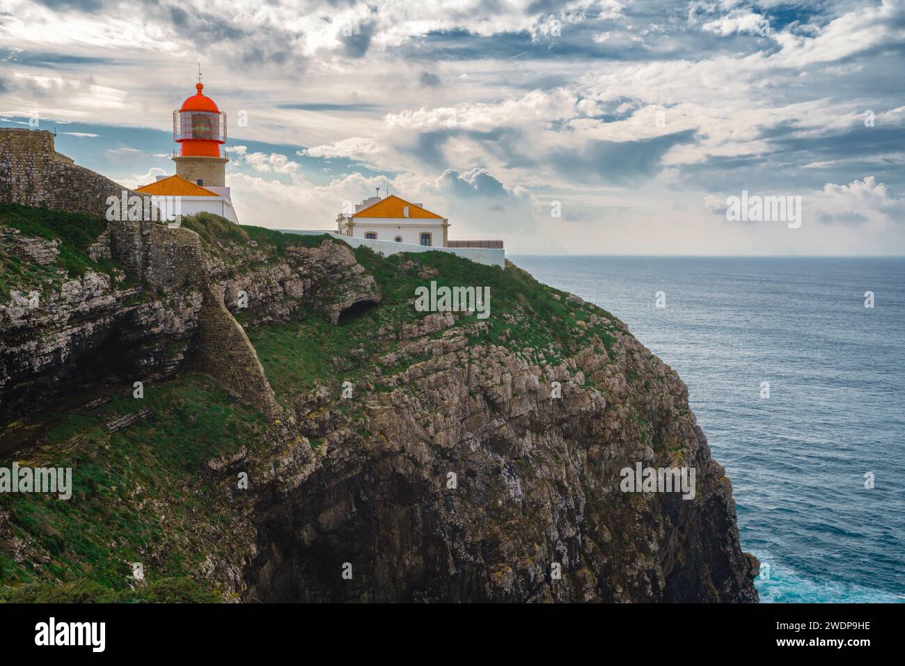 Cabo de são vicente portugal lighthouse hi-res stock photography and ...
