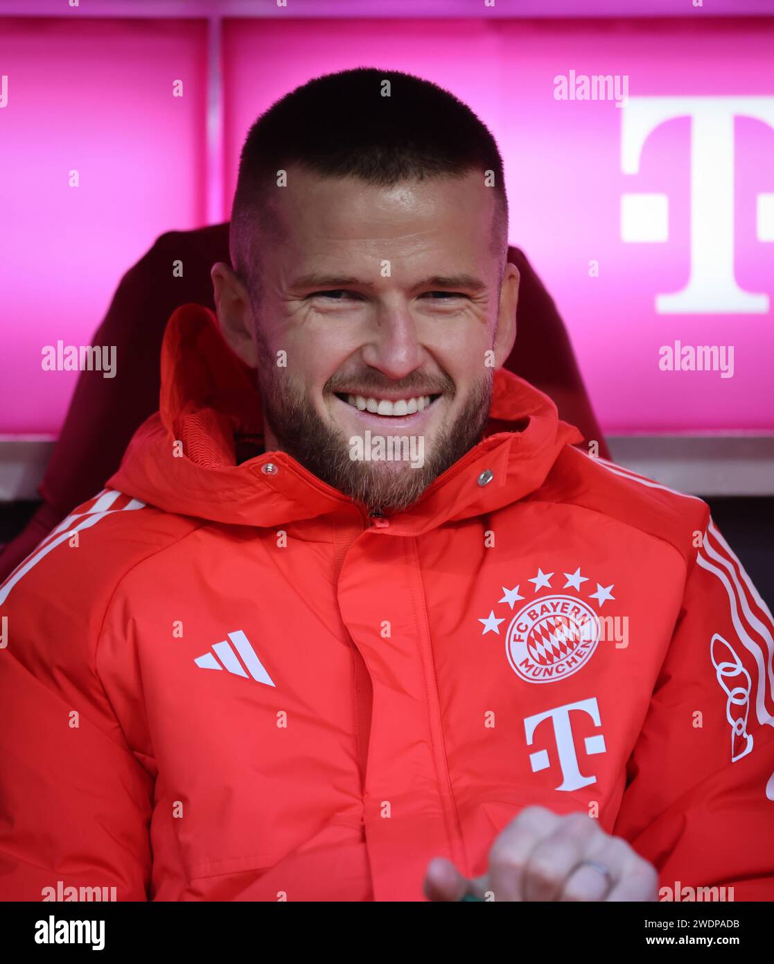 Eric Dier of Bayern Muenchen Fussball 1 . Bundesliga Saison 2023 / 2024 ...