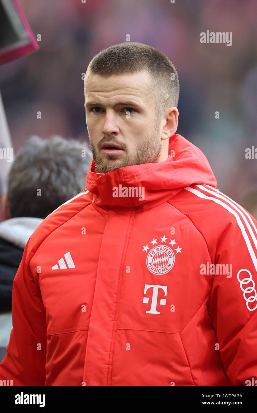 Eric Dier of Bayern Muenchen Fussball 1 . Bundesliga Saison 2023 / 2024 ...