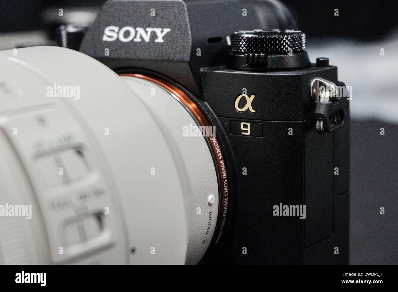 HCMC, VN - Jan 2024. Sony Alpha A9 Mirrorless Camera Stock Photo - Alamy