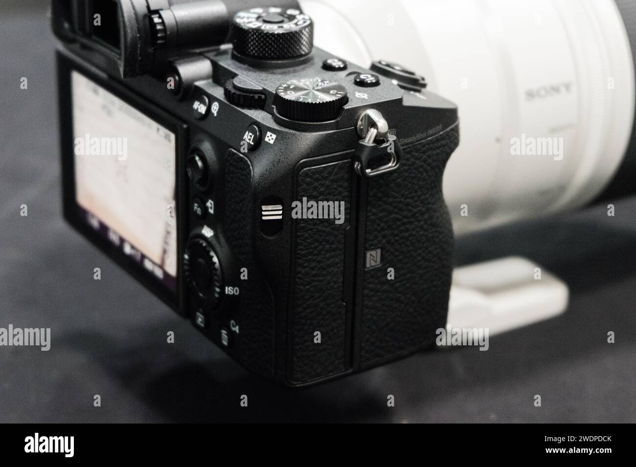 HCMC, VN - Jan 2024. Sony Alpha A9 Mirrorless Camera Stock Photo - Alamy