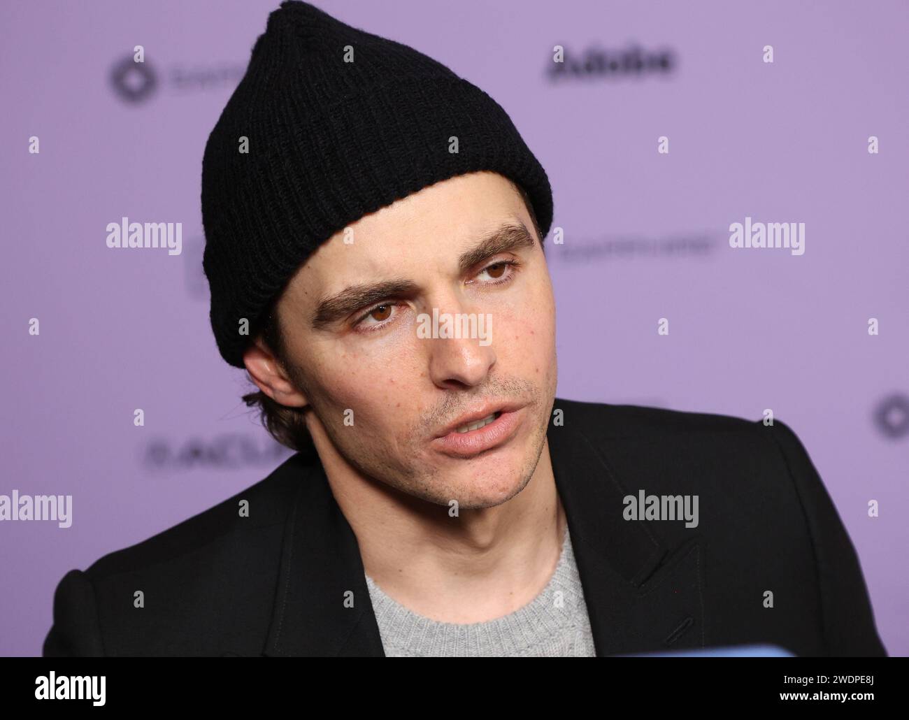 Park City, USA. 20th Jan, 2024. Dave Franco arriving to the “Love Lies ...